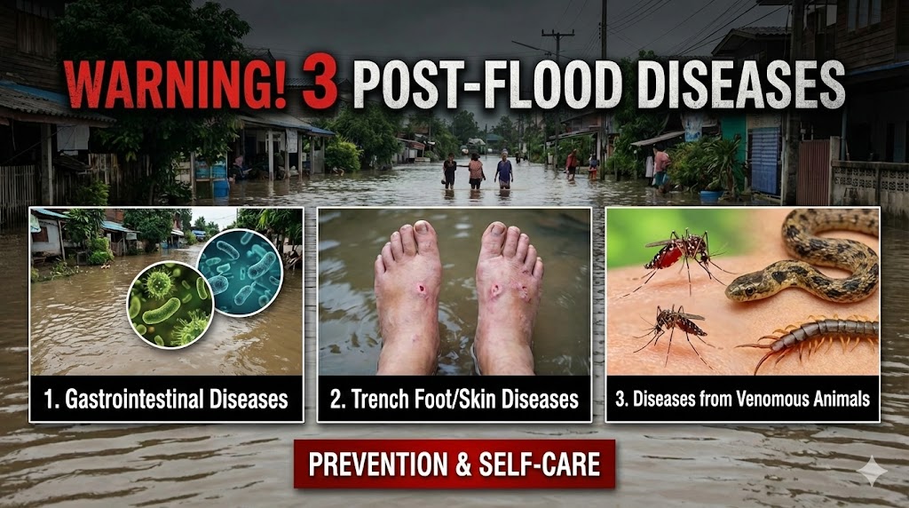 Warning! 3 Common Diseases After Flooding – Prevention and Self-Care ...